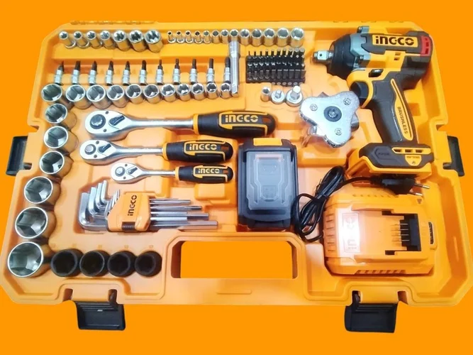 Ingco - 152pcs Cordless impact wrench - coldvents.com